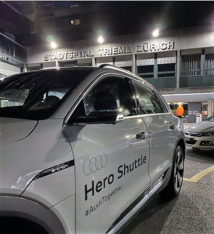 Helden unter Strom: Der Audi Hero Shuttle | AMAG Autoblog