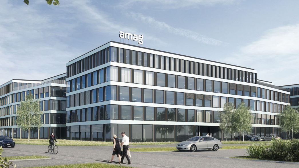 Anfahrt Helix-Gebäude